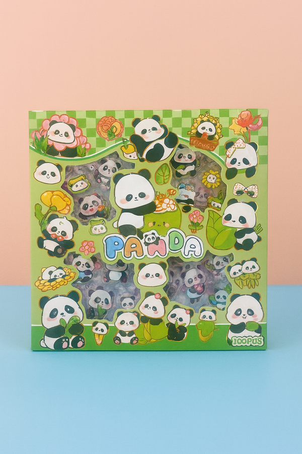 Aesthetic Kawaii 100 Pcs Sticker Box | Demoda India