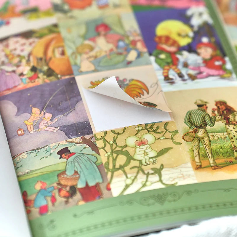 Ancient Retro Sticker Book | Cute & Aesthetic Stickers by Demoda